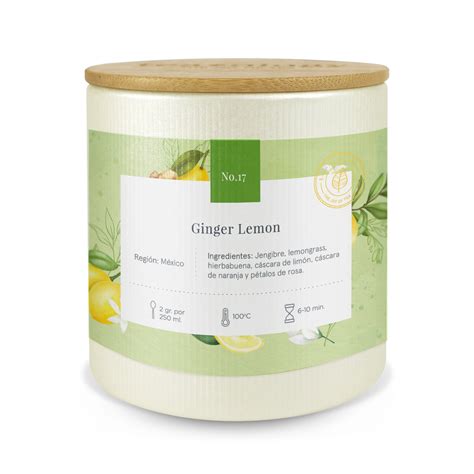 Ginger Lemon Canister Teaology