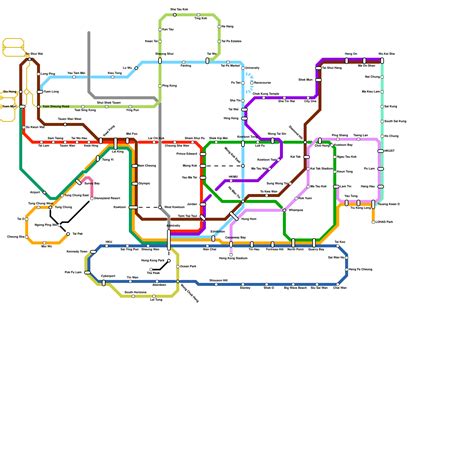 Hong Kong Metro Map Maker