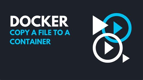 [video] How To Copy Files From A Docker Host To A Docker Container Fahad Meraj Posted On The