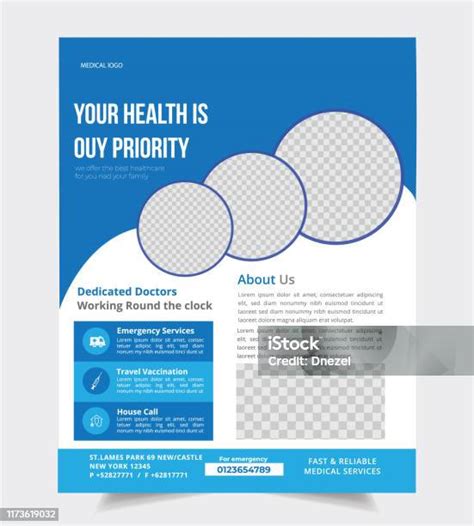 의료 병원 건강 관리 커버 A4 보고서 및 의료 브로셔 디자인에 대 한 템플릿 디자인 전단지 인쇄 및 프레 젠 테이 션 에 대 한 전단지 장식 벡터 그림 간호사에 대한 스톡