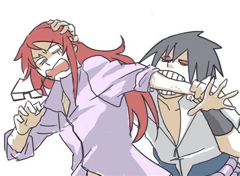 Karin Naruto Uchiha Sasuke Naruto Series Naruto Shippuuden Artist Request Bite Mark