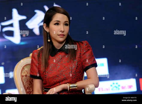 Taiwanese Singer Elva Hsiao Attends A Press Conference For The Reality