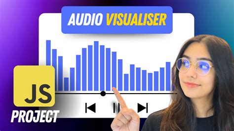 Build An Audio Visualiser With Javascript Beginner Javascript Project Youtube