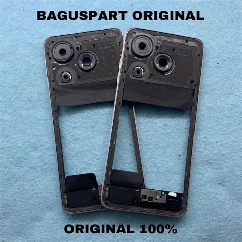 Jual Frame Middle Bazzel Bazel Tulang Rangka Tengah Tecno Spark 20c Bg7 Bg7n Original Copotan