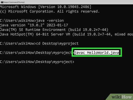 How To Compile And Run A Java Program Using Command Prompt