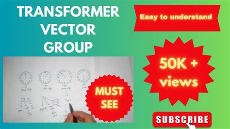 Transformer Vector Group What Is Yd11 Etc Easy Explanation Youtube