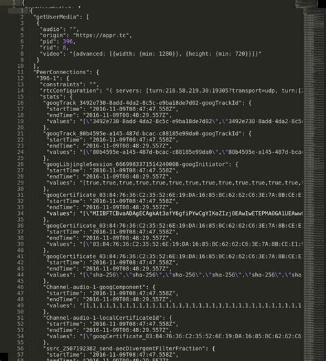 webrtc内置debug工具，详细参数解读 rtc 实时音视频 segmentfault 思否