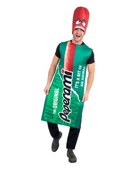 Peperami Unisex Costume For Carnival And Fancy Dress Karneval Universe