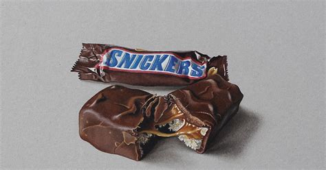 Snickers Bar Drawing Marcello Barenghi