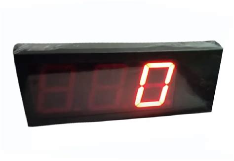 Red Wall Mounted Led Number Display Board At ₹ 2900piece In New Delhi