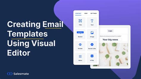 Setting Up Email Templates With Salesmate Crm Youtube