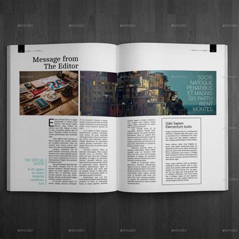 Indesign Magazine Template Magazine Template Indesign Magazine