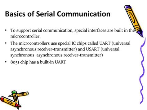 serial communication in 8051 pptx computer networking computing