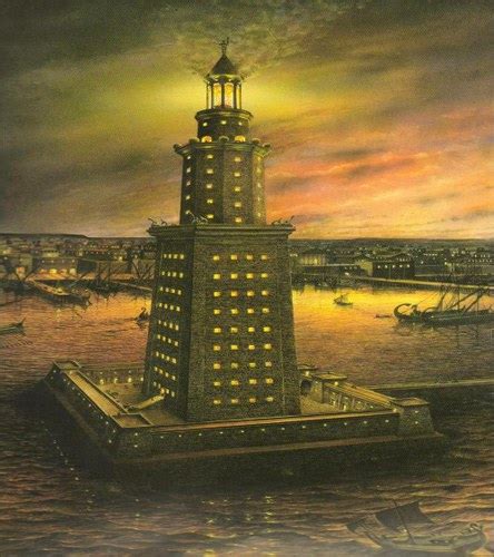 მსოფლიოს საოცრებანი ალექსანდრიის შუქურა