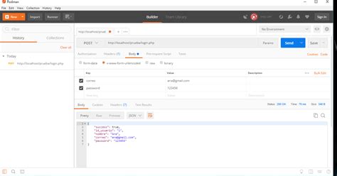 Solved Php How To Send Json By Post Using Postman Web