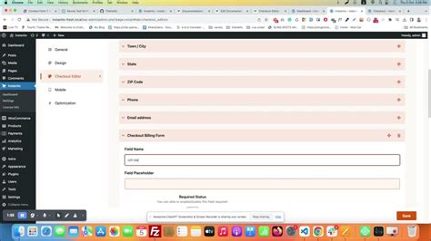 How To Customize Woocommerce Checkout Fields Wordpress Instantio Plugin Youtube