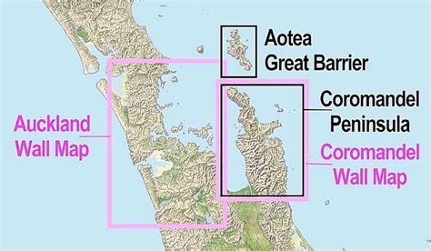 Coromandel New Zealand Map New Zealand North Island Itinerary Options