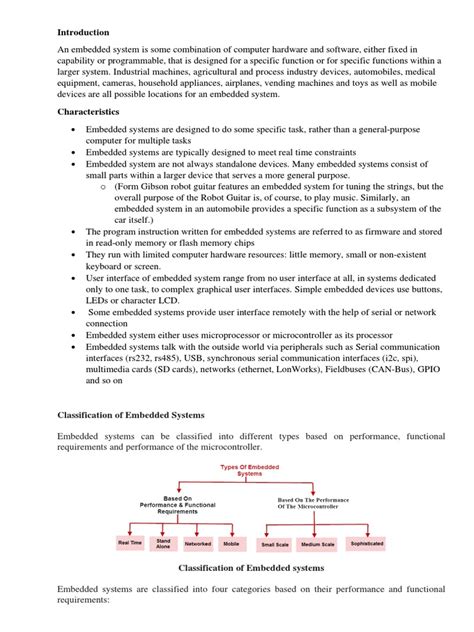 embedded system final pdf embedded system central processing unit