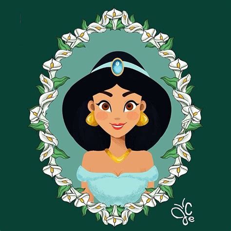 The Art Of Joey Ellson — Princess Jasmine Disney Disneyprincess