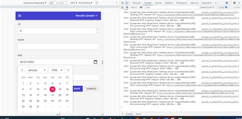 Radzen Date Picker Date Update Radzenblazor Components Radzen