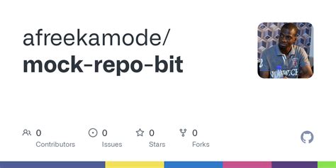 Github Afreekamodemock Repo Bit