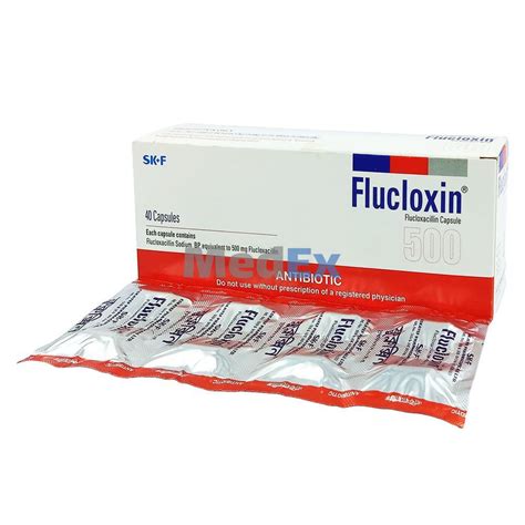 Flucloxin 500 Mg Capsule ফ্লুক্লক্সিন ৫০০ মিগ্রা ক্যাপসুল