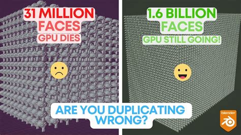 are you duplicating wrong stop making your gpu burn in blender artofit