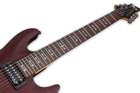 Schecter Omen 7 Wsn Walnut Satin Hari Hari Musik