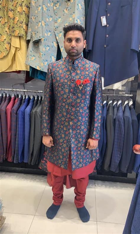 Men Sherwani Mens Fashion Tops And Sets Formal Shirts On Carousell