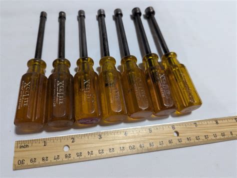 Xcelite Nut Driver Set Vintage Usa Sae Ebay