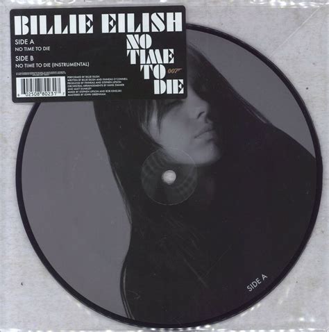 Billie Eilish No Time To Die Uk 7 Picture Disc —