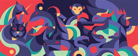 12 Spirits Ofdarkness™ Behance