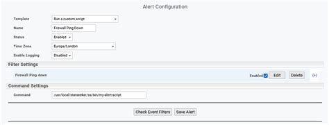 Alerting Statseeker Documentation