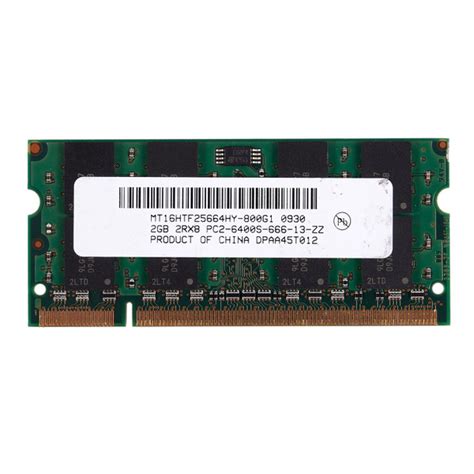 Модуль оперативной памяти 2gb Ddr2 Pc2 6400 800mhz 200pin 18v Память