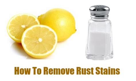 Quick Tip How To Remove Rust Stains Southern Savers