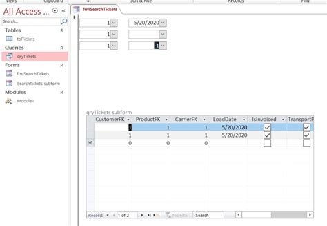 Access Restructuring Sqldesign View Criteria Stack Overflow