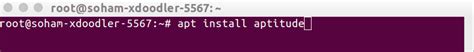 Aptitude Command In Linux With Examples Geeksforgeeks