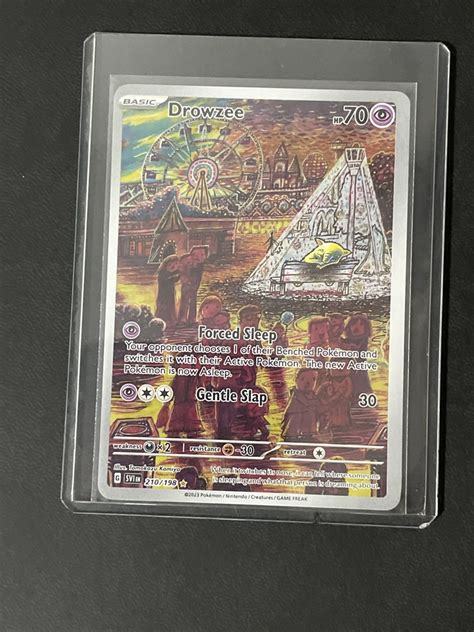 Drowzee Ir 210198 Scarlet And Violet Base English Pokemon Tcg Hobbies