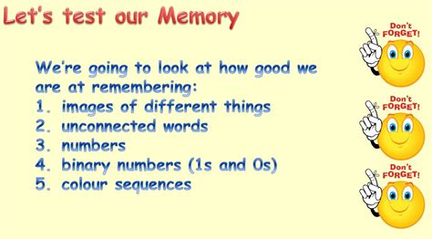 memory understanding and improving free introduction teaching