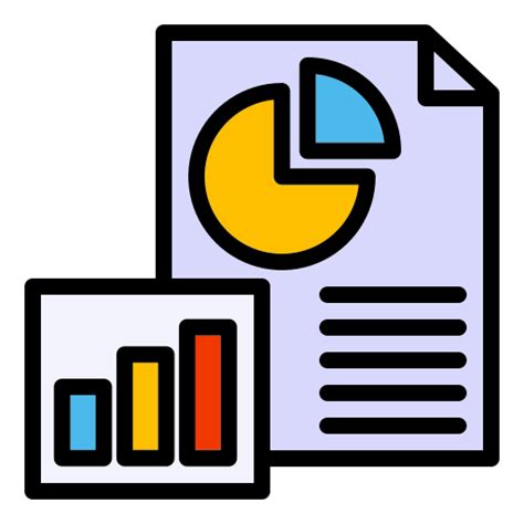 Data Report Generic Outline Color Icon