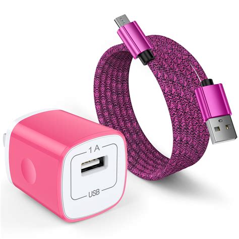 Fast Charger Usb Adapter Charger With 6ft Micro Usb Cable Fast Charging