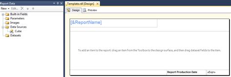 SSRS Report Templates Unravelled Development SSRS Report Templates Unravelled Development