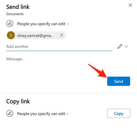How To Create OneDrive Sharing Link On Web