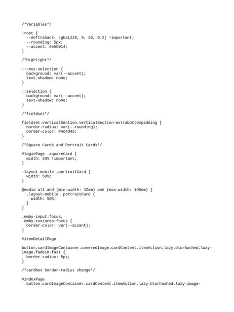 Jellyfin Css Pdf Application Software Web Development
