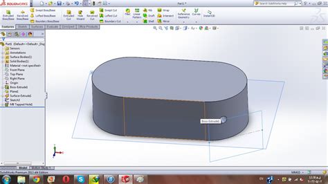 Tutorial 9 Solidworks Skewed Hole Hole Wizard Grabcad Tutorials