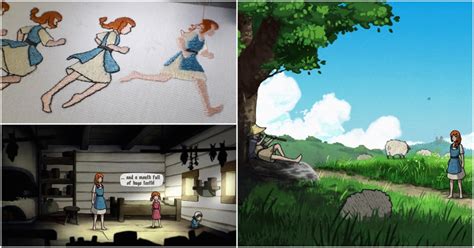 An Upcoming 2d Platformer With Embroidered Character Animations