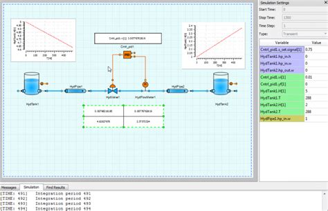 simulation from schematic diagrams ecosimpro proosis