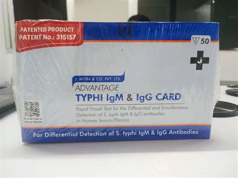 Typhoid Test Kit At ₹ 1500 Kit Diagnostic Test Kits In Mumbai Id 2853611250455