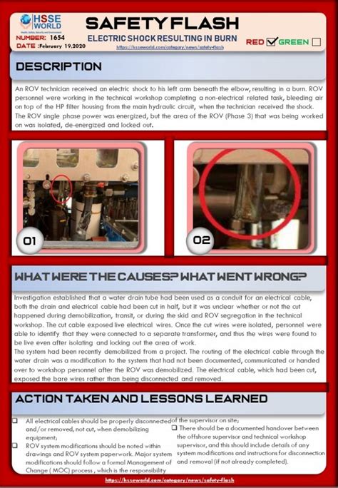 Safety Flash Template 52 Koleksi Gambar