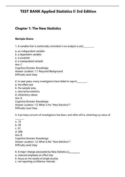 Applied Statistics Ii Multivariable And Multivariate Techniques